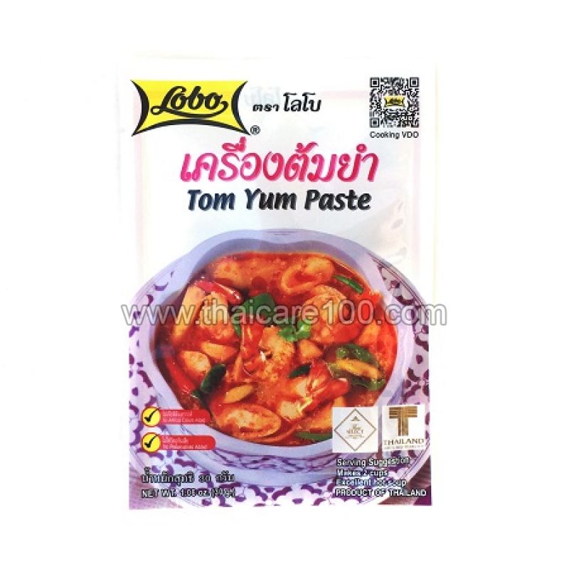 Паста-основа для приготовления супа Том Ям Tom Yum Paste Lobo купить по ...